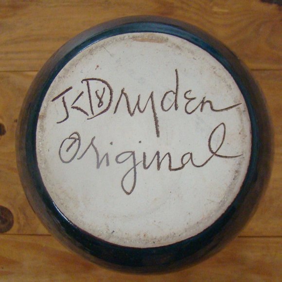 dryden | Accents | Signed Dryden Original Vase | Poshmark